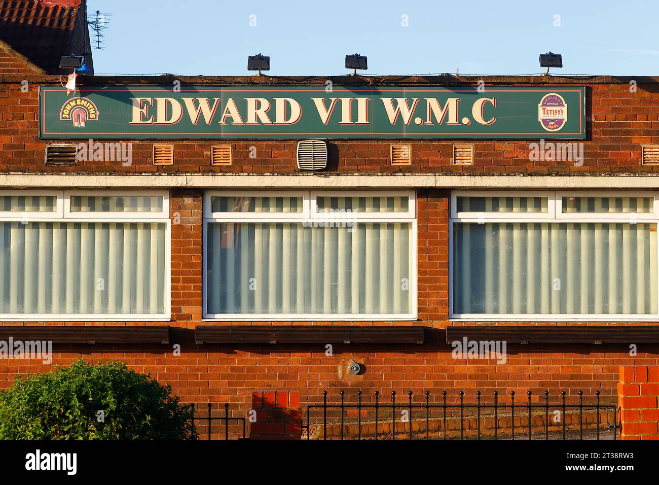 Edward VII Working Mens Club in Allerton Bywater,West Yorkshire, that ...