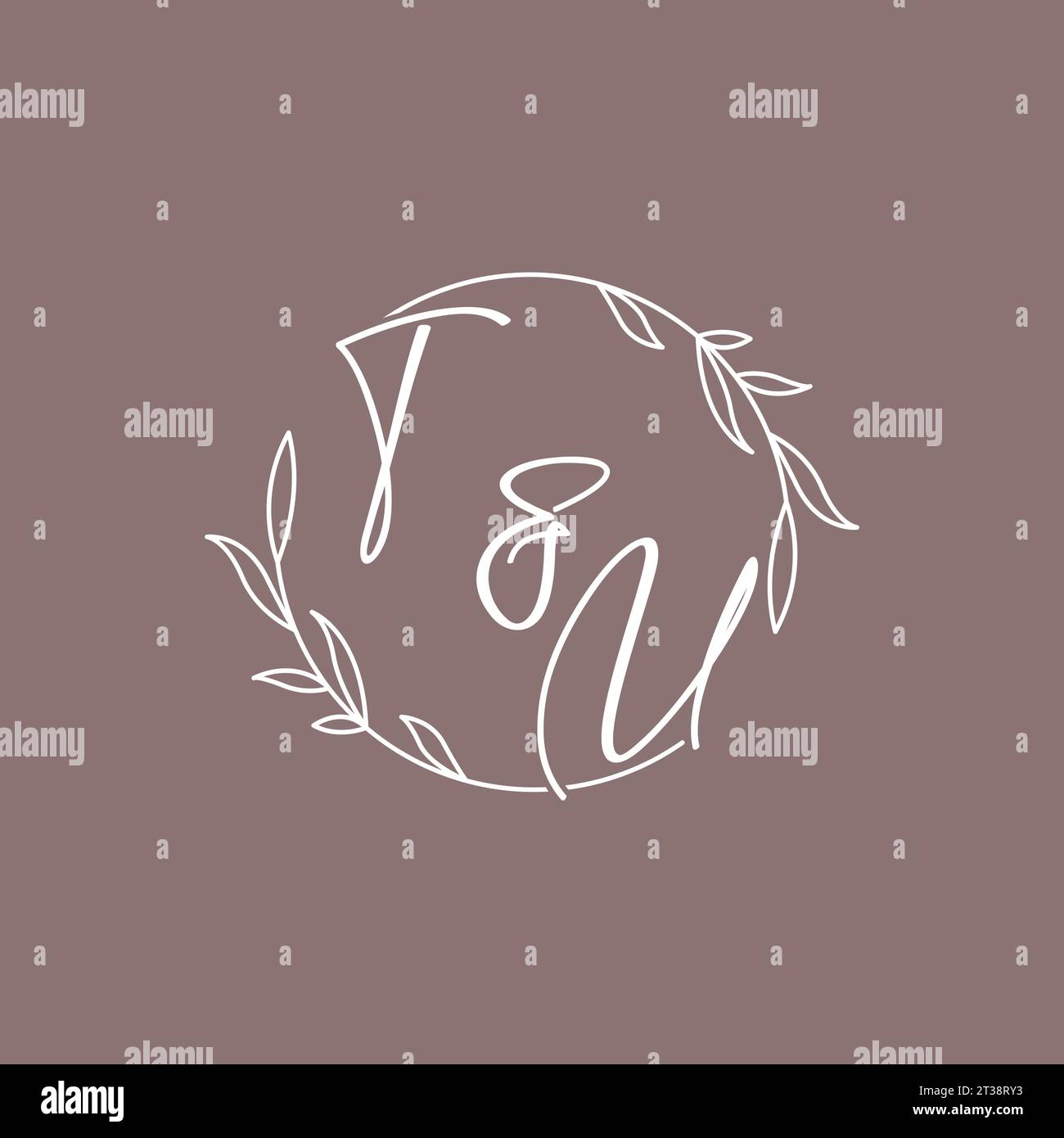 TU wedding initials monogram logo ideas vector graphic Stock Vector ...