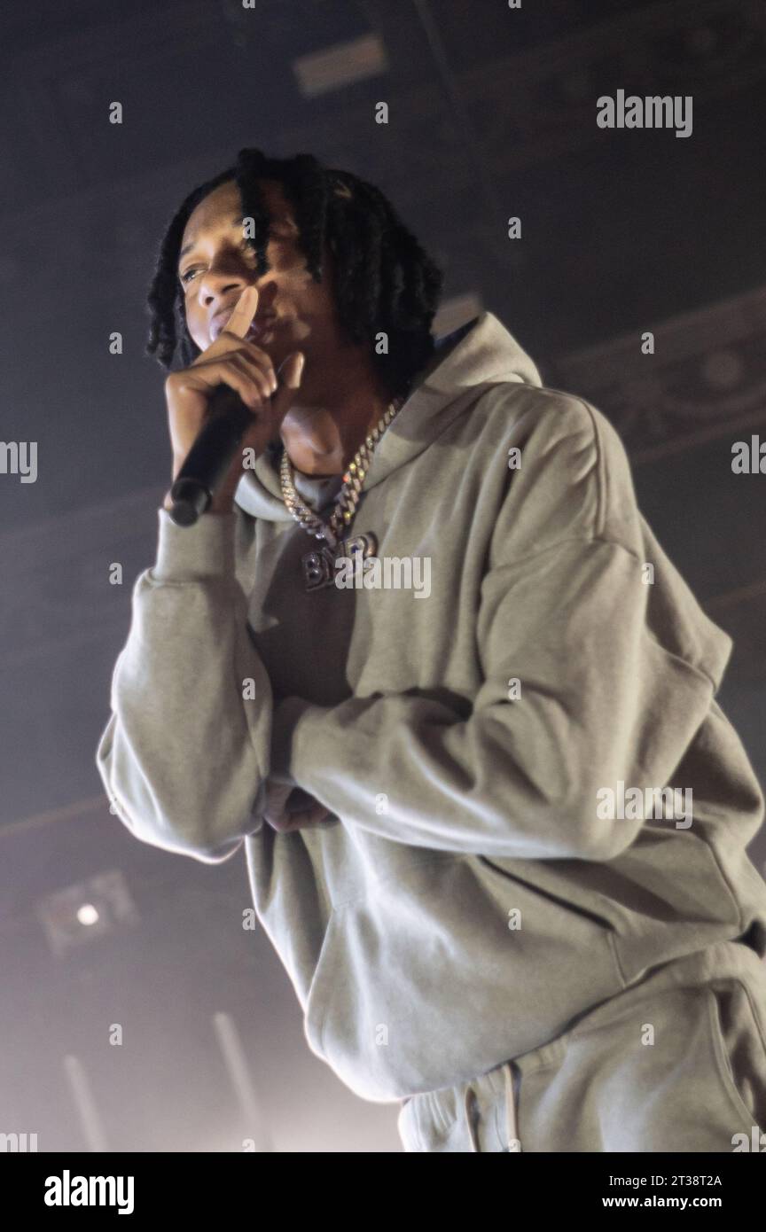 London, United Kingdom. 23rd October 2023. Digga D perform live at the ...