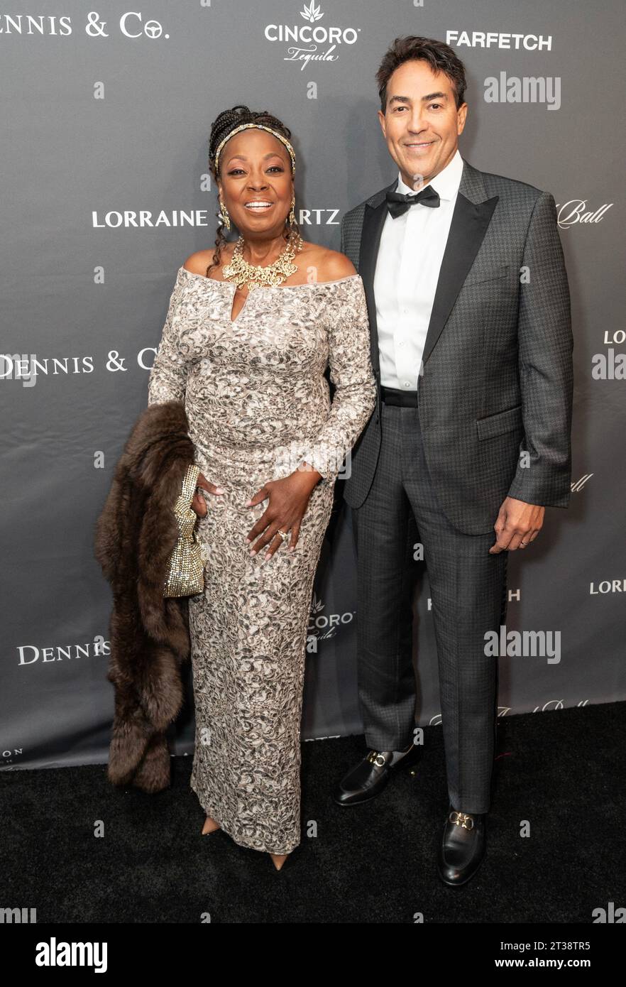 Star Jones and Ricardo Lugo attend Gabrielle's Angel Foundation Hosts ...