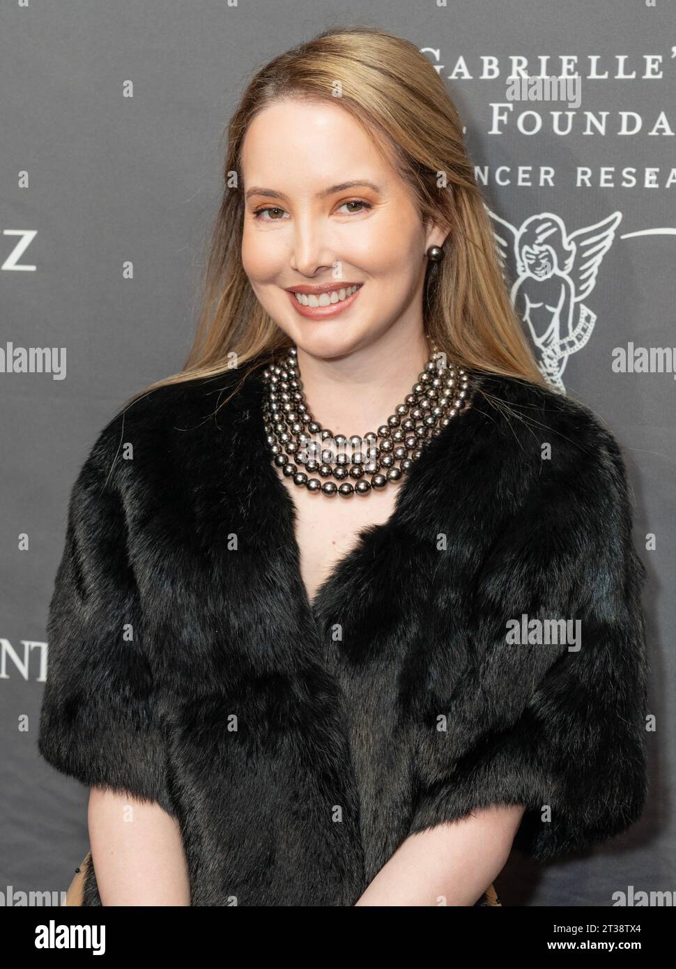 Ashley Wyndham attends Gabrielle's Angel Foundation Hosts Angel Ball at ...