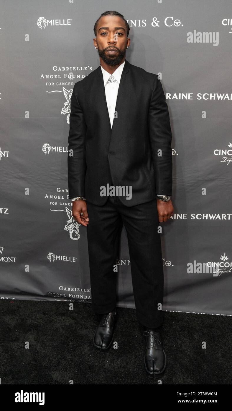 Tyrod Taylor attends Gabrielle's Angel Foundation Hosts Angel Ball at ...