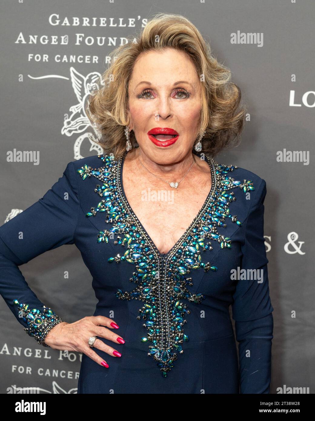 Nikki Haskell attends Gabrielle's Angel Foundation Hosts Angel Ball at ...