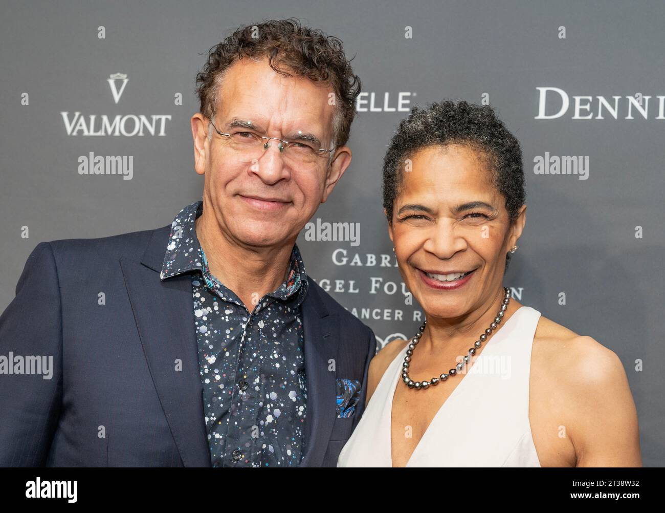 Brian Stokes Mitchell and Allyson Tucker attend Gabrielle's Angel ...