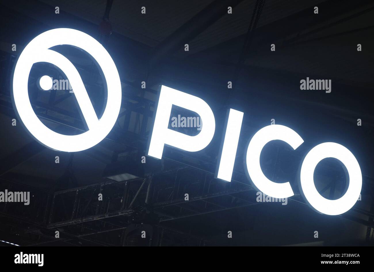 Photo taken on July 28, 2023 shows the PICO logo in Shanghai, China. On ...