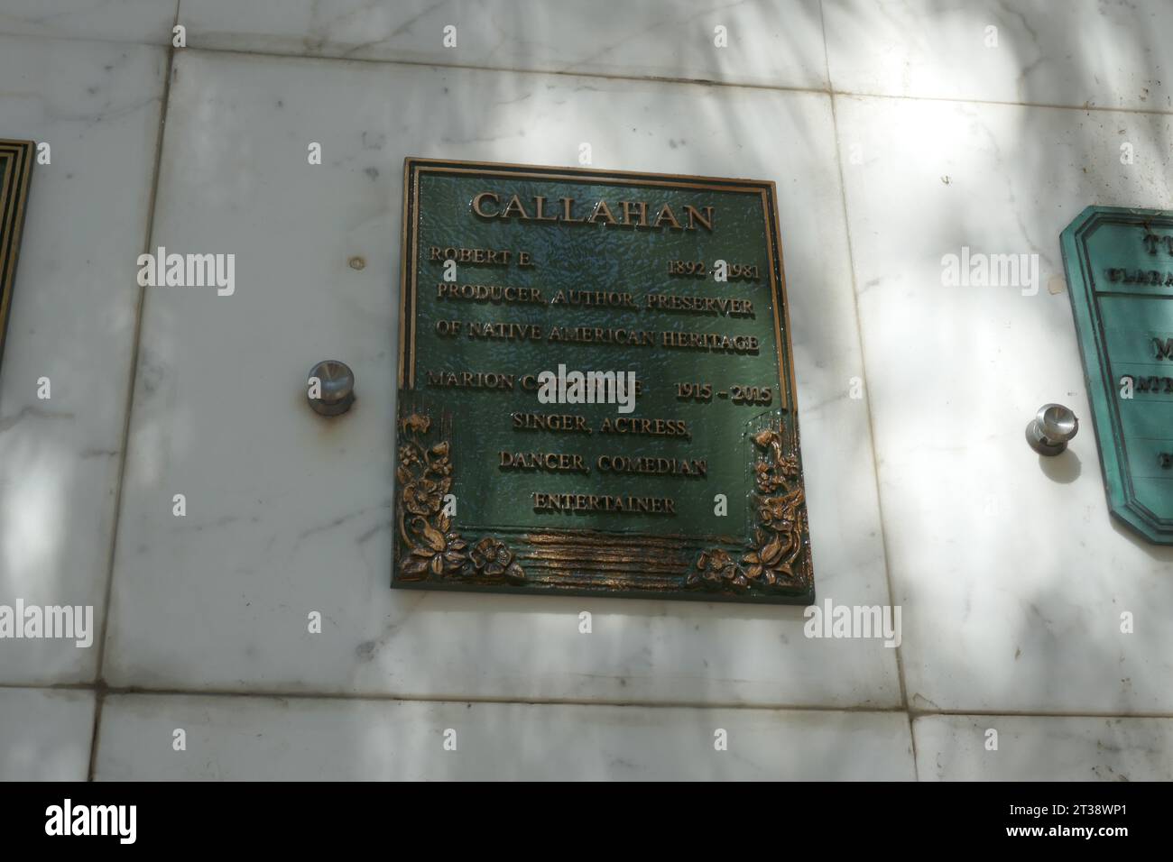 Los Angeles, California, USA 20th October 2023 Author/Producer Robert Callahan and Actress ...