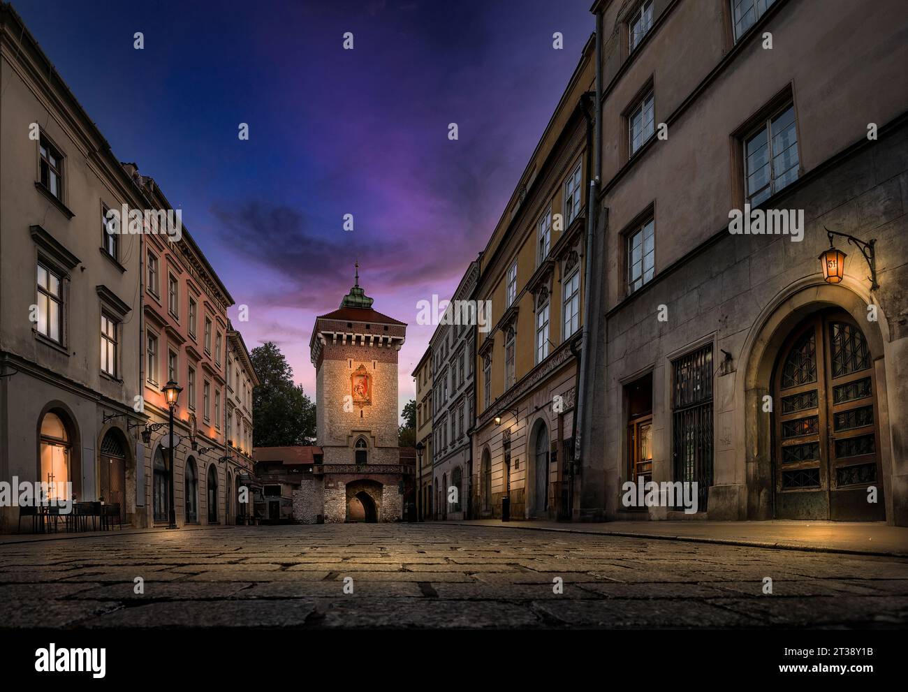 St. Florian's Gate, Brama Floriańska, Krakow, Poland Stock Photo - Alamy