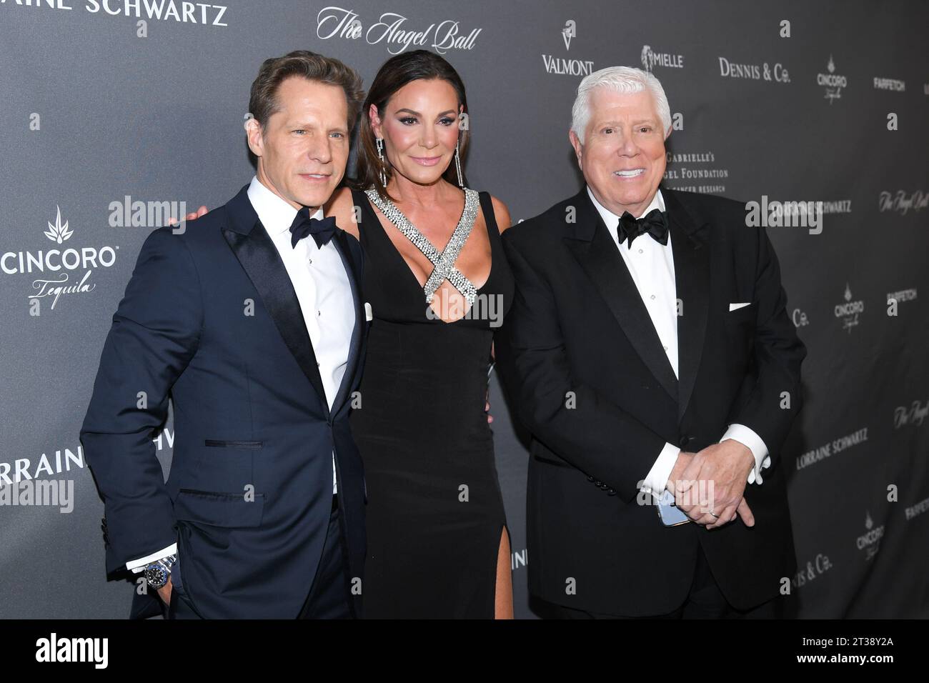 New York, USA. 23rd Oct, 2023. Michael Cominotto, Luann de Lesseps and ...