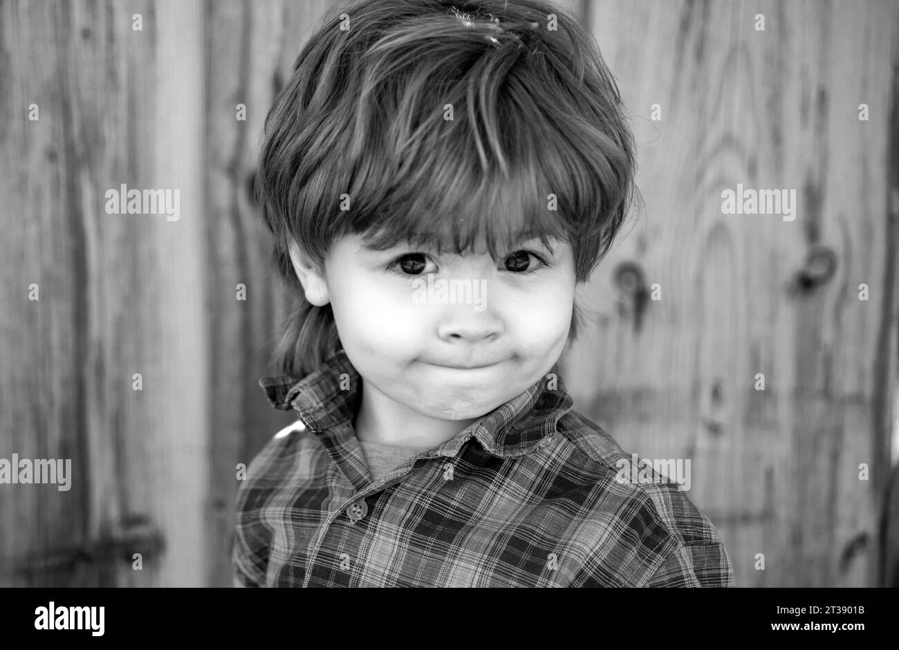 Cute spring child boy. Kids emotions. Happy kid outdoor Stock Photo - Alamy