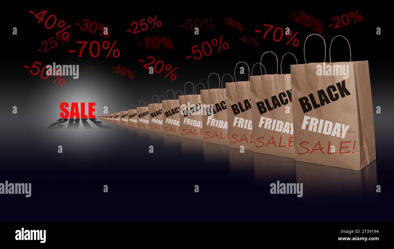 Concept discounts sale banner hi-res stock photography and images - Alamy