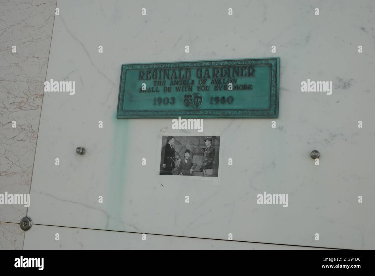 Los Angeles, California, USA 20th October 2023 Actor Reginald Gardiner ...