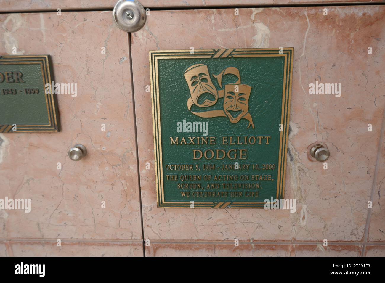 Los Angeles, California, USA 20th October 2023 Actress Maxine Elliott ...