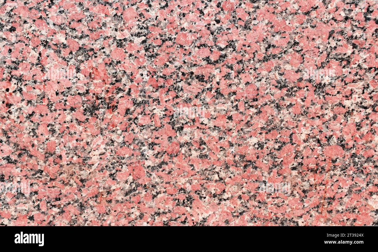 Horizontal or vertical background with natural red granite texture of ...