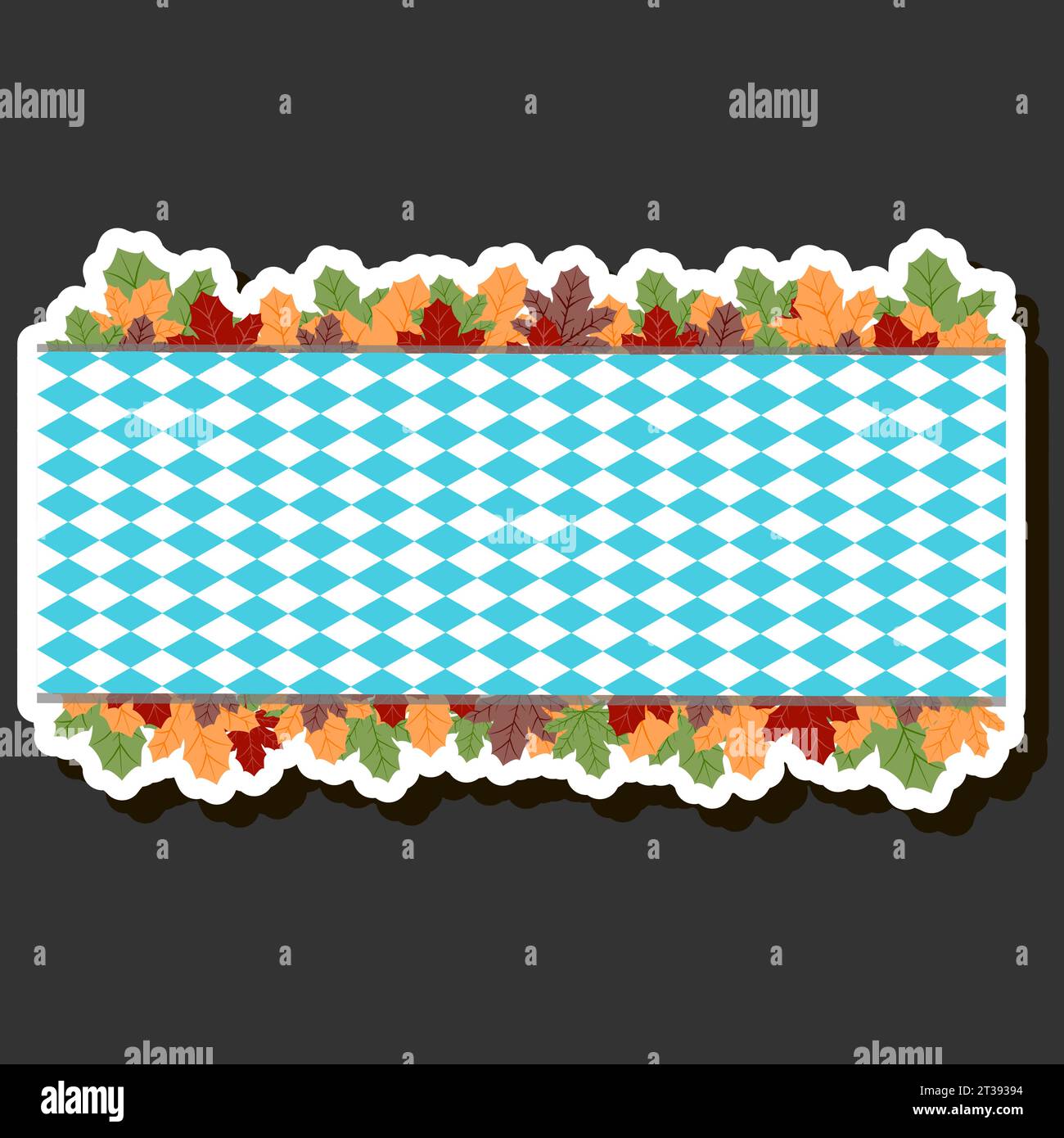 Beautiful color illustration on theme of celebrating annual Oktoberfest ...