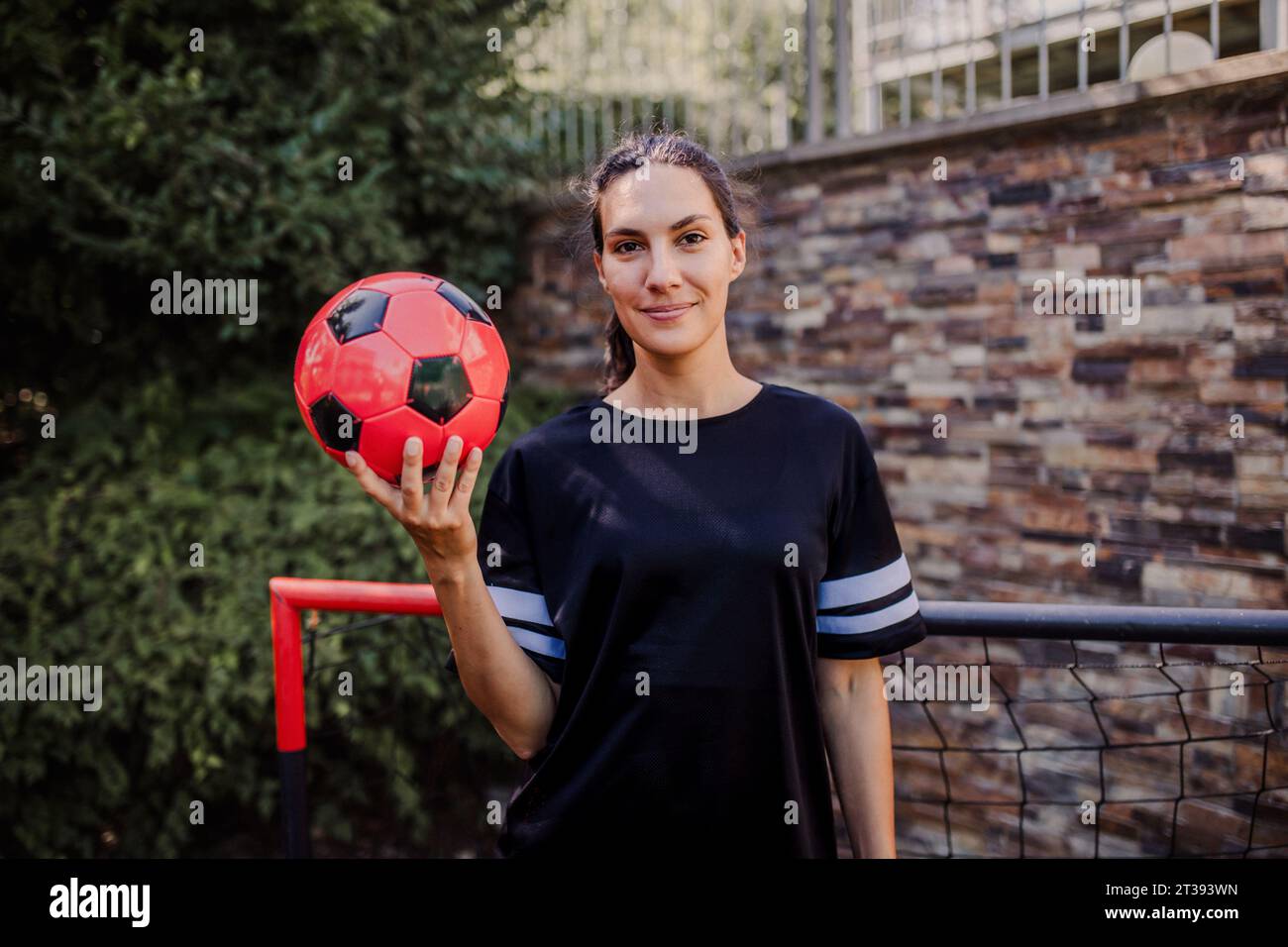 Goalkeeper standing in goal hi-res stock photography and images - Alamy