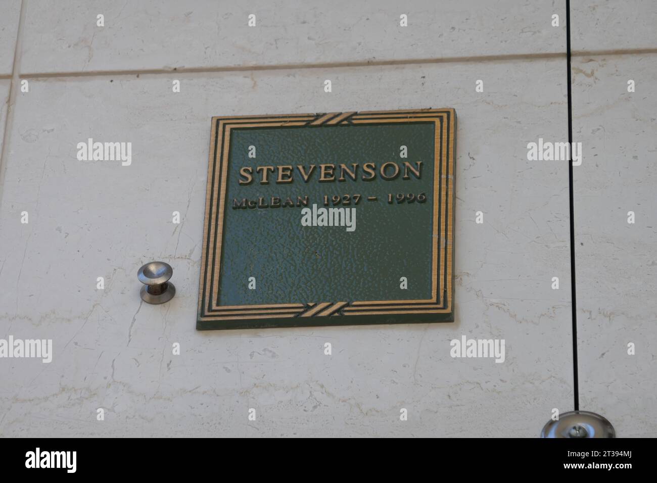 Los Angeles, California, USA 20th October 2023 Actor Mclean Stevenson ...