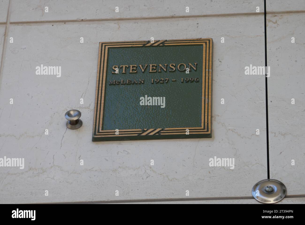 Los Angeles, California, USA 20th October 2023 Actor Mclean Stevenson ...