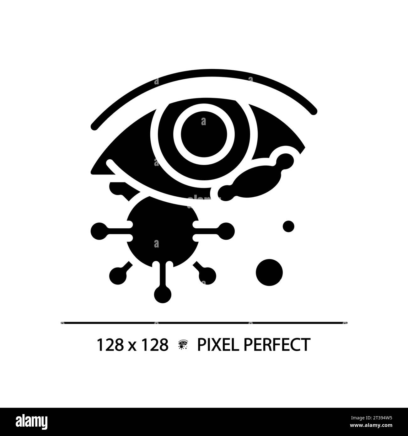 Eye infection Black and White Stock Photos & Images - Alamy