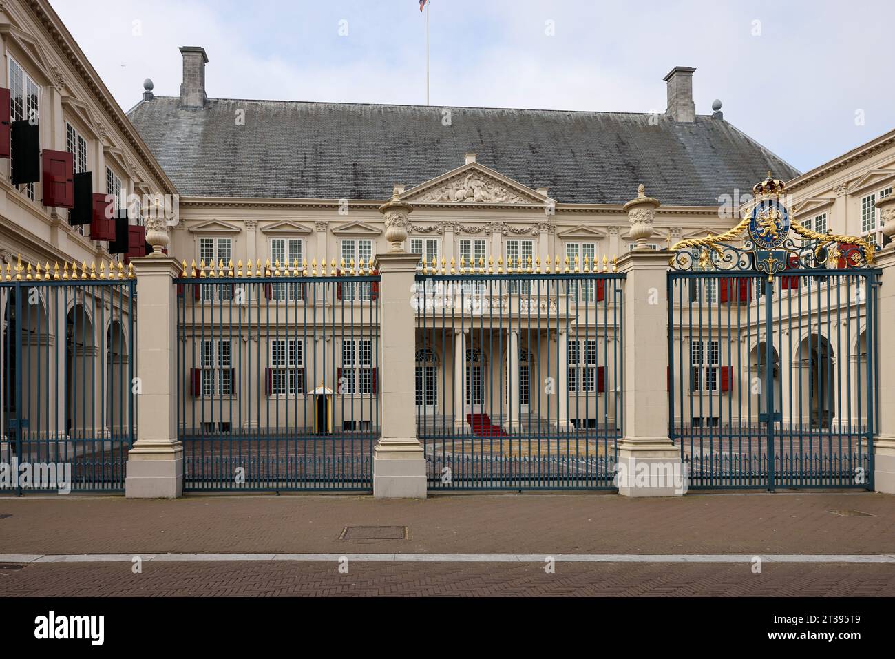 The Hague, Netherlands - April 17, 2023: Paleis Noordeinde, Noordeinde ...