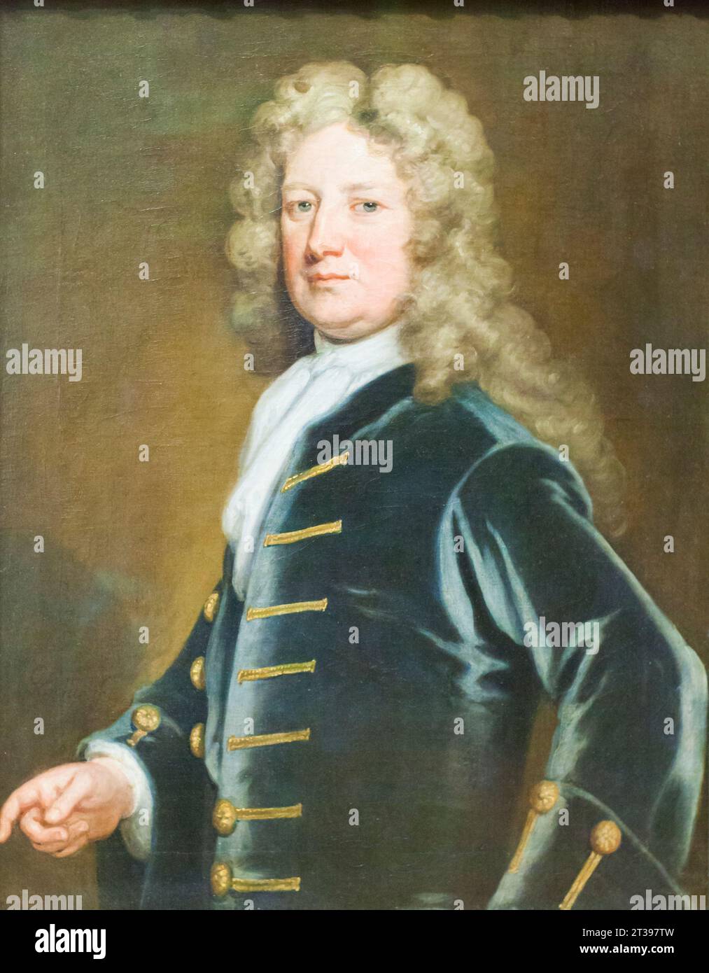 Thomas Wharton by Godfrey Kneller Stock Photo - Alamy