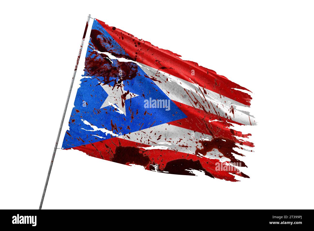 Puerto Rico Flags Background