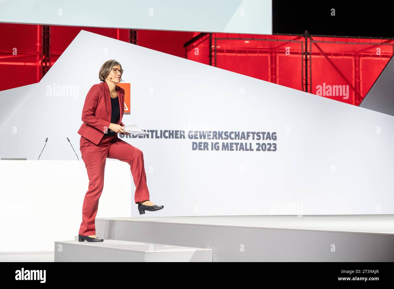 25. Gewerkschaftstag der IG Metall 2023 in Frankfurt Christiane Benner ...