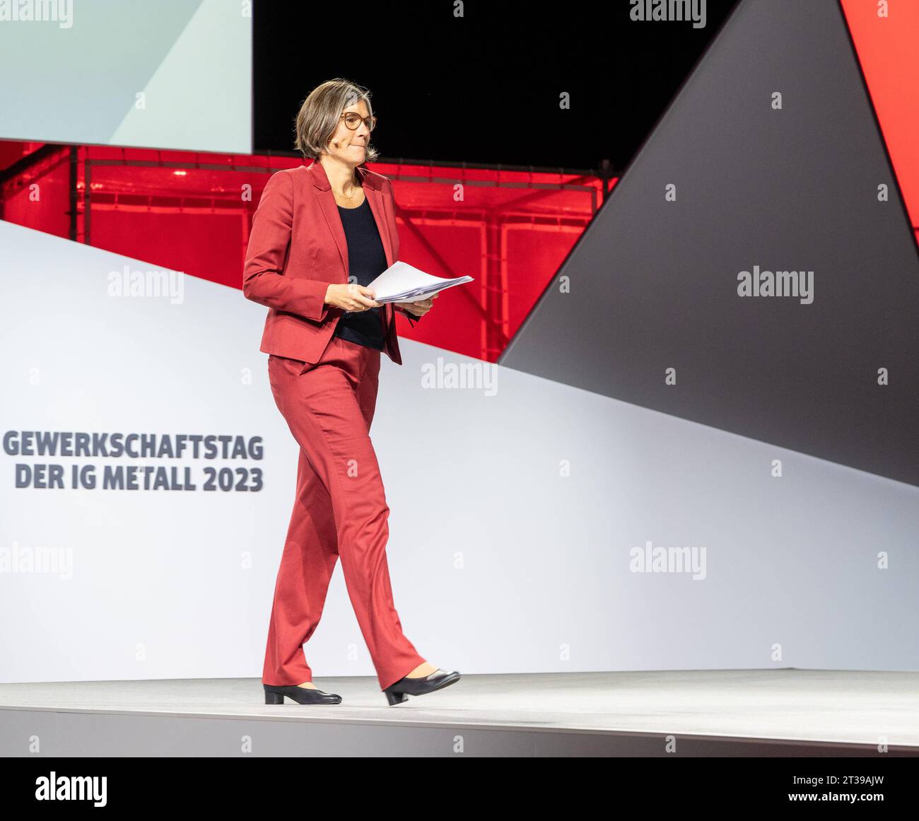 25. Gewerkschaftstag der IG Metall 2023 in Frankfurt Christiane Benner ...