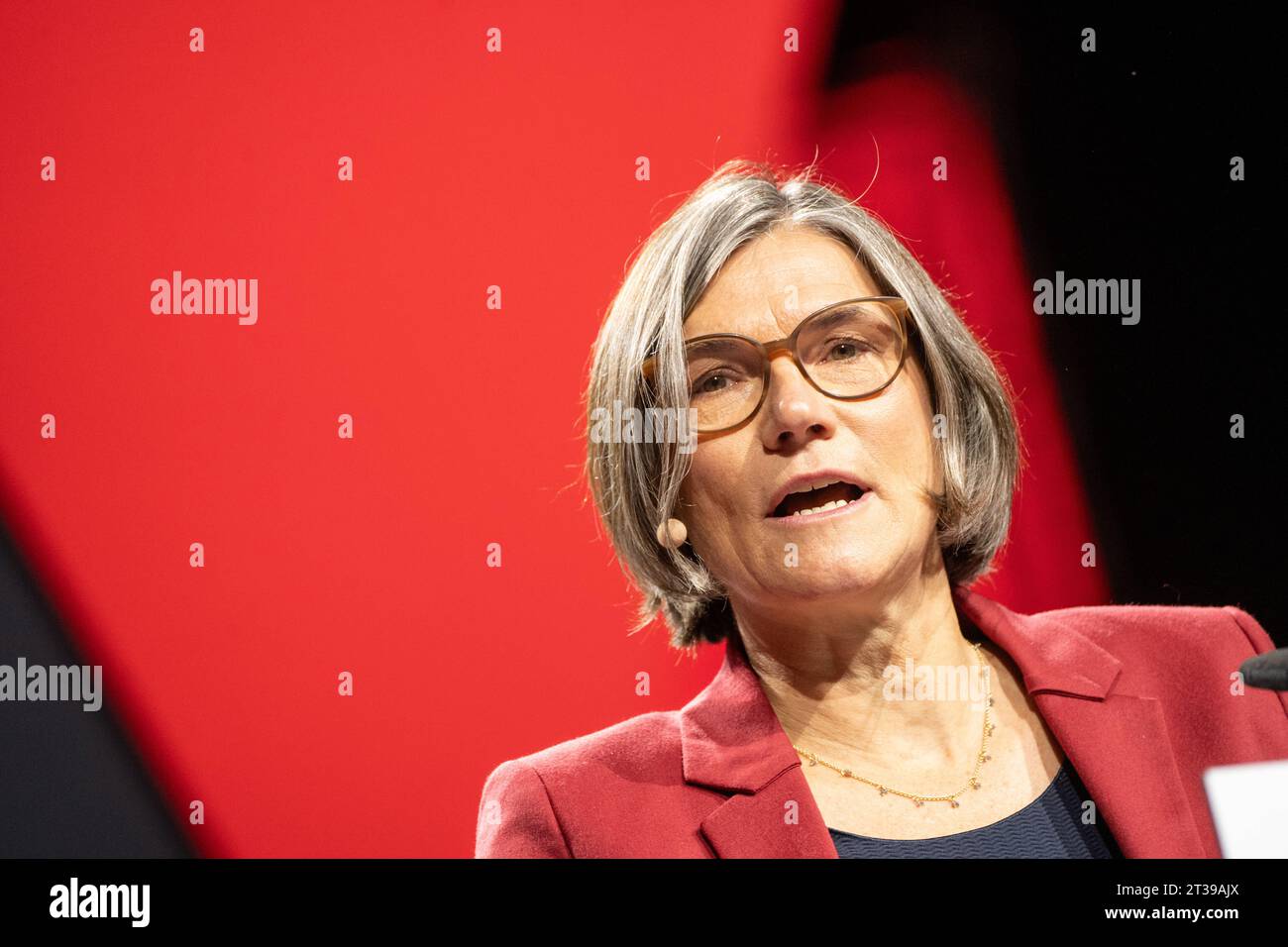 25. Gewerkschaftstag der IG Metall 2023 in Frankfurt Christiane Benner ...