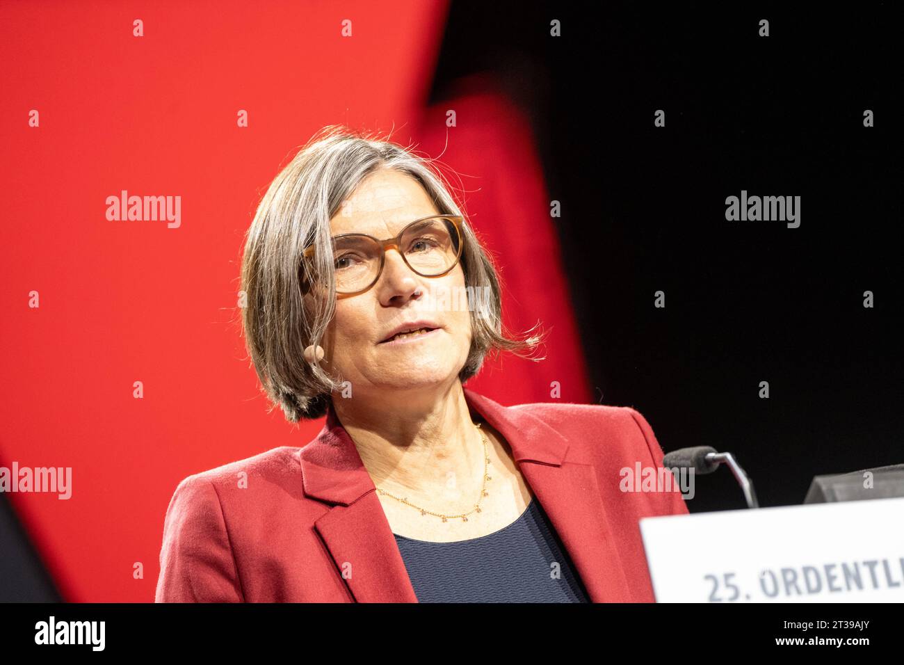25. Gewerkschaftstag der IG Metall 2023 in Frankfurt Christiane Benner ...