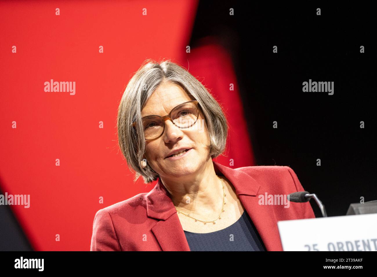 25. Gewerkschaftstag der IG Metall 2023 in Frankfurt Christiane Benner ...