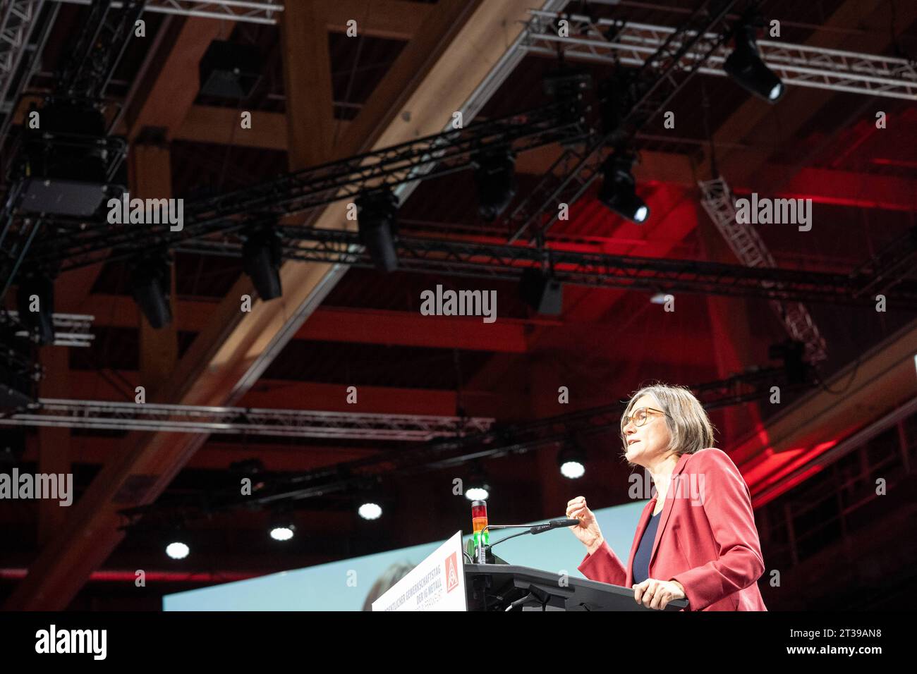 25. Gewerkschaftstag der IG Metall 2023 in Frankfurt Christiane Benner ...