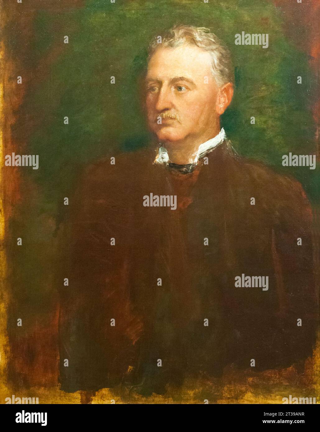 Cecil John Rhodes by George Frederic Watts Stock Photo - Alamy