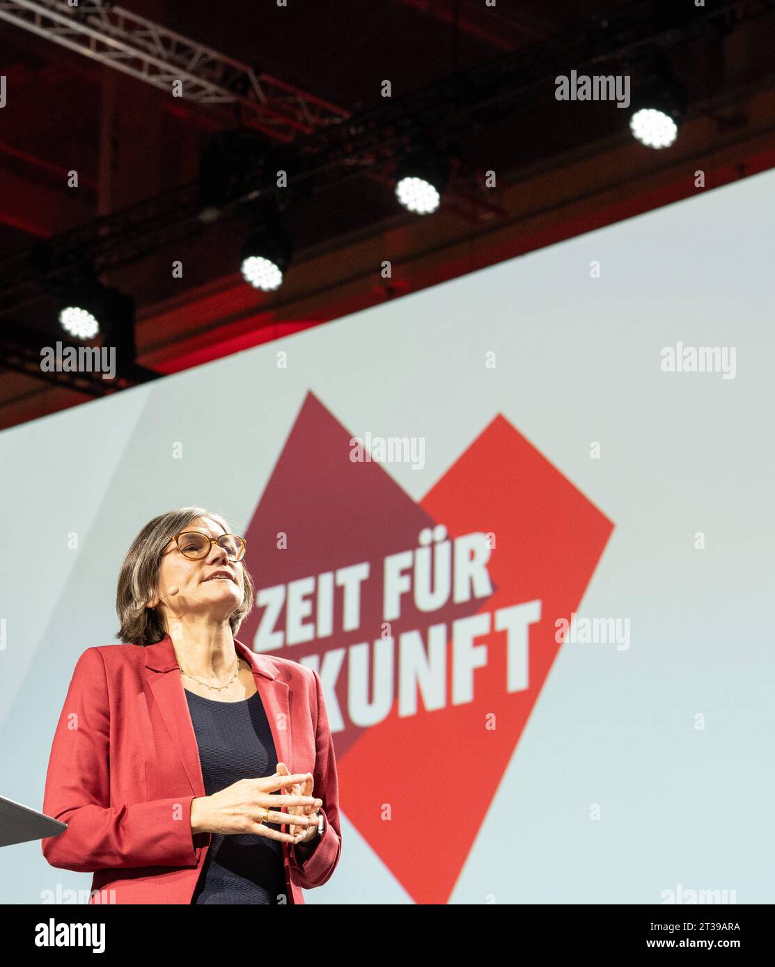 25. Gewerkschaftstag der IG Metall 2023 in Frankfurt Christiane Benner ...