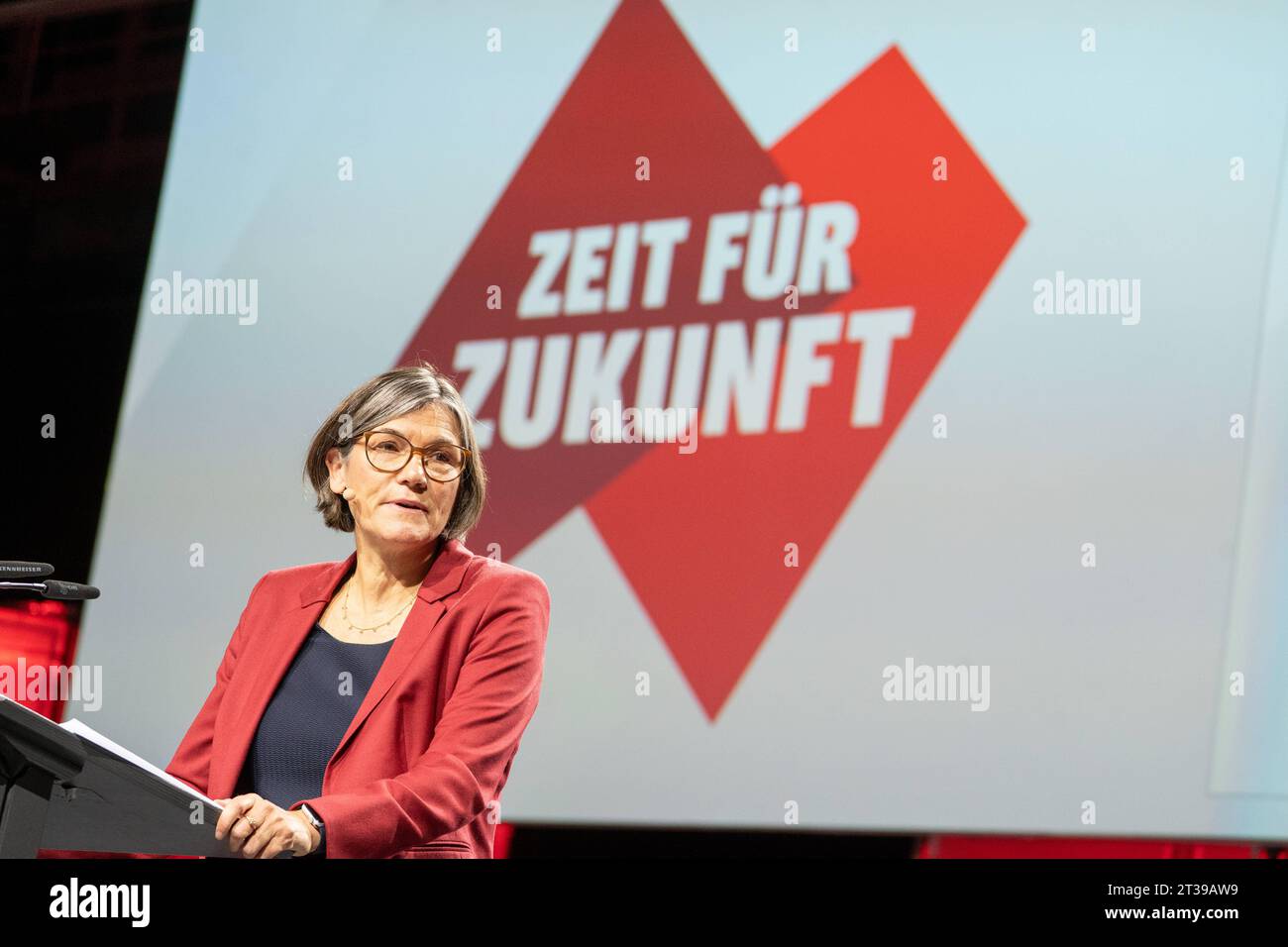 25. Gewerkschaftstag der IG Metall 2023 in Frankfurt Christiane Benner ...