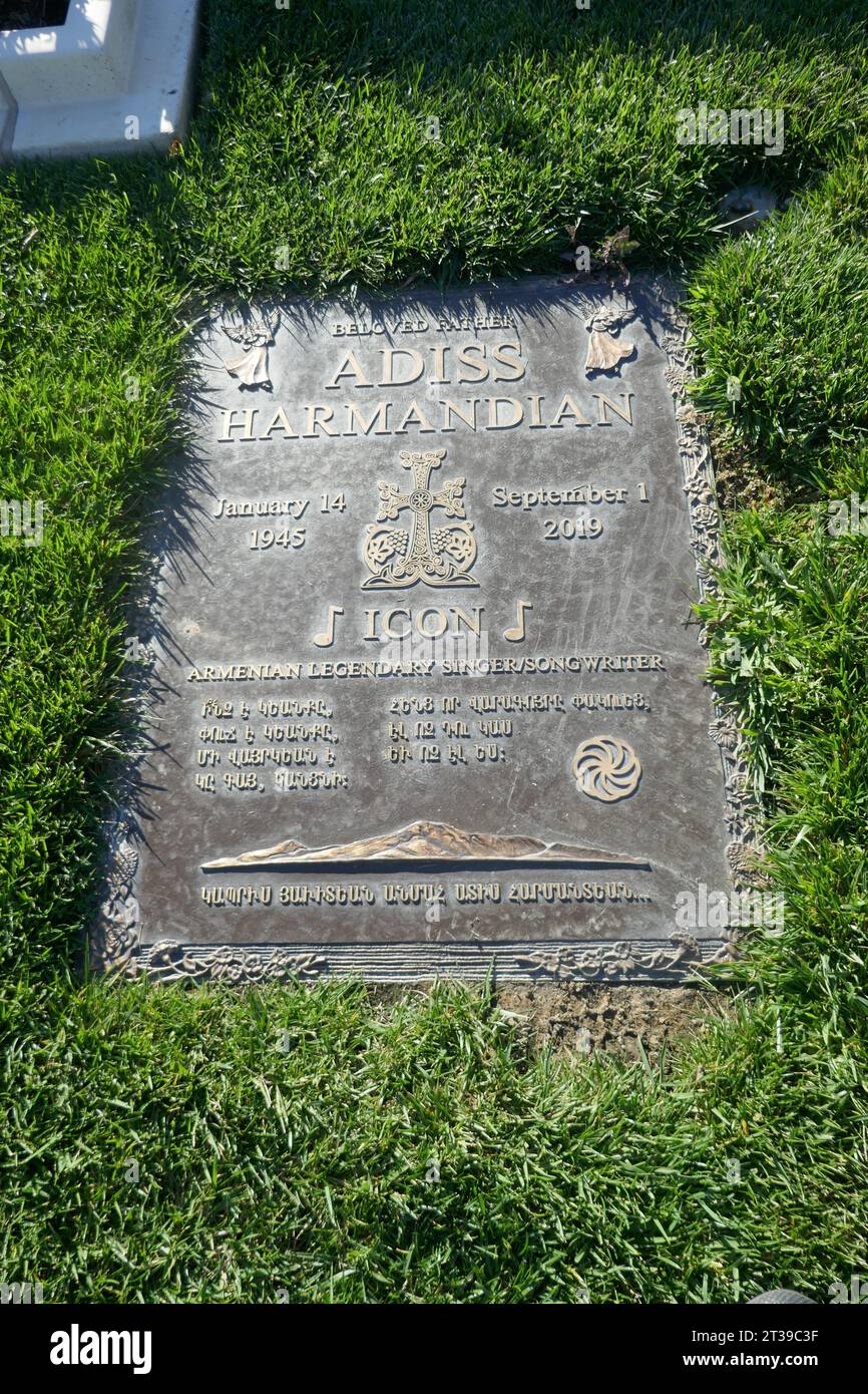 Los Angeles, California, USA 20th October 2023 Armenian Legendary ...