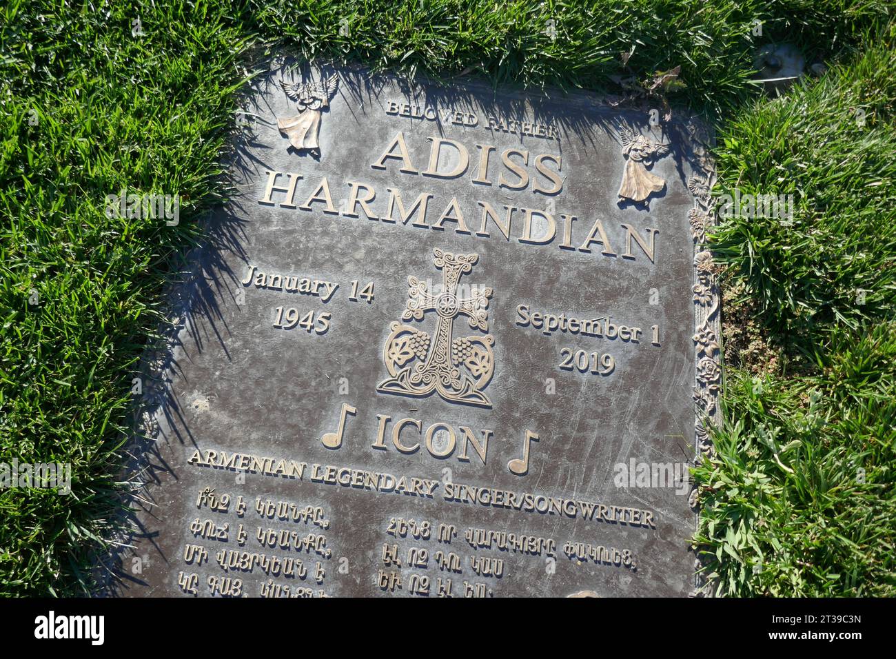 Los Angeles, California, USA 20th October 2023 Armenian Legendary ...