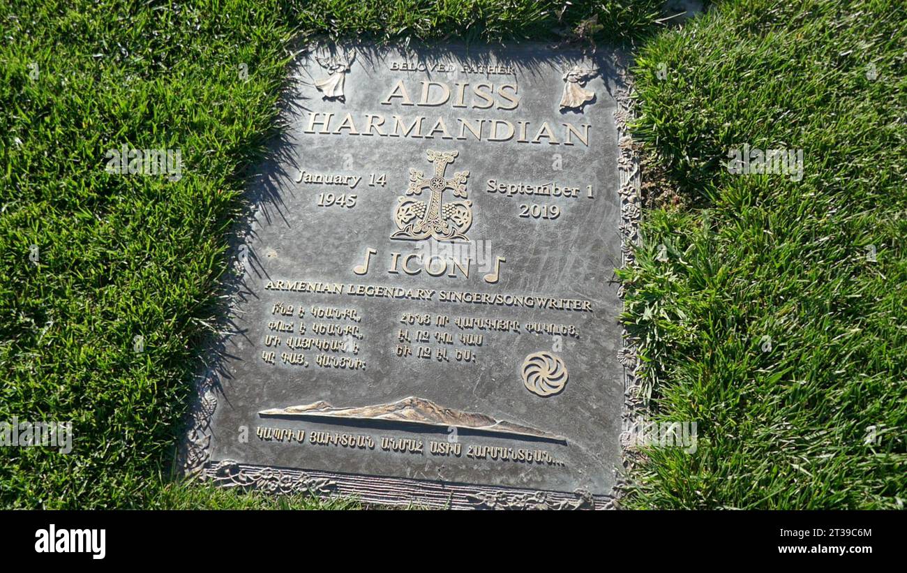 Los Angeles, California, USA 20th October 2023 Armenian Legendary ...