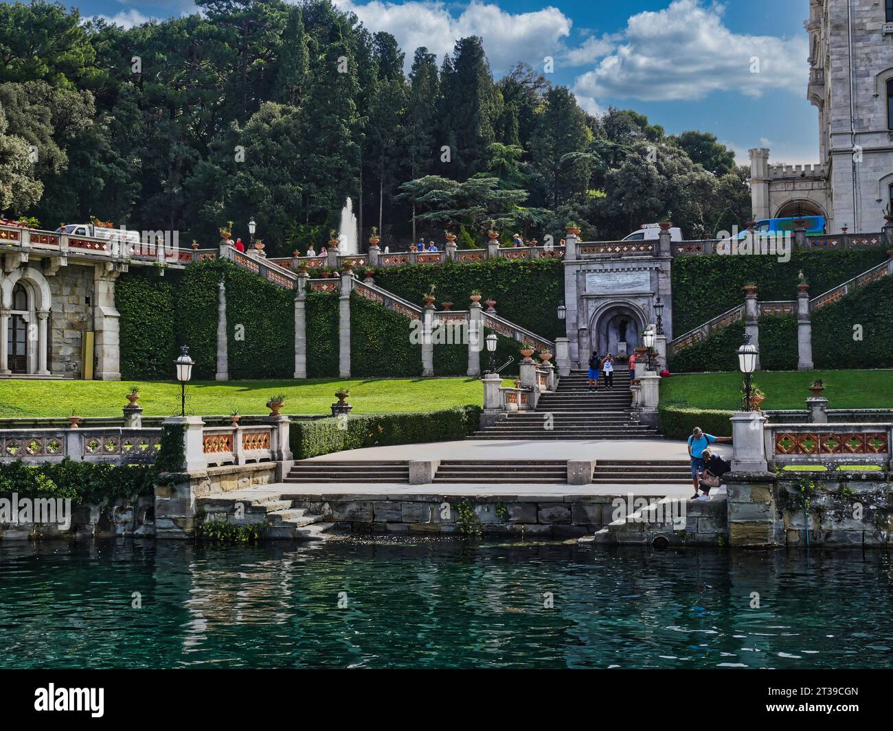 Castello di Miramare (Miramare Castle) Trieste Italy Stock Photo - Alamy