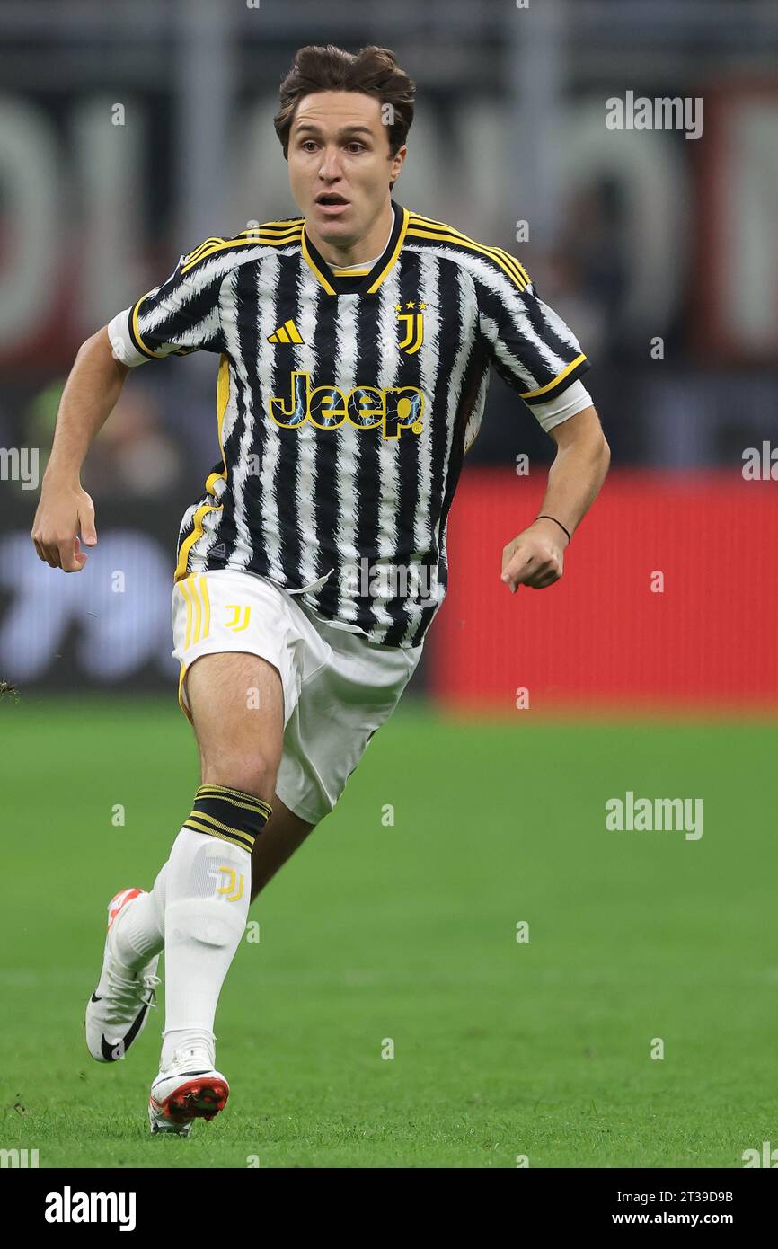 Federico chiesa ac milan 2023 hi-res stock photography and images - Alamy