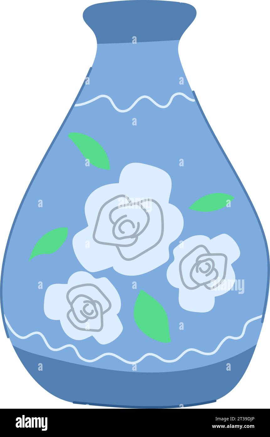 collection antique vase cartoon vector illustration Stock Vector Image ...