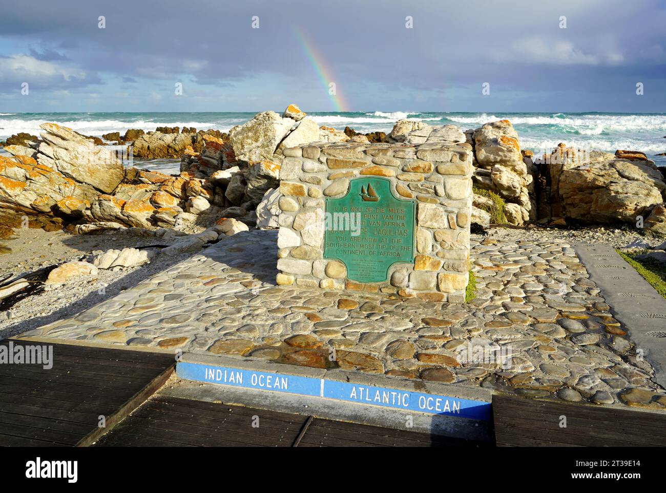 Cape Agulhas, the Southernmost tip of Africa Stock Photo - Alamy