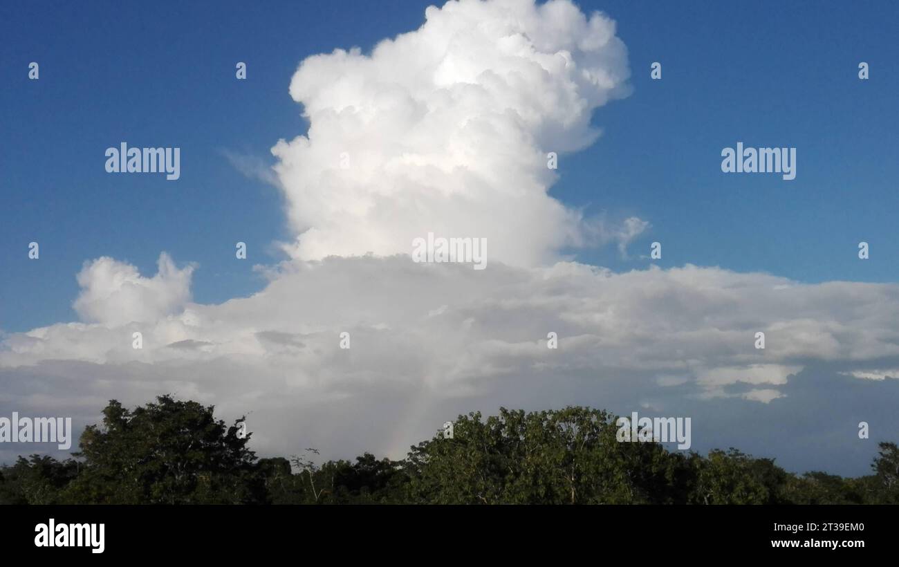 Cloud Formation In The Sky, A Weather Phenomenon In Meteorology Cloud ...