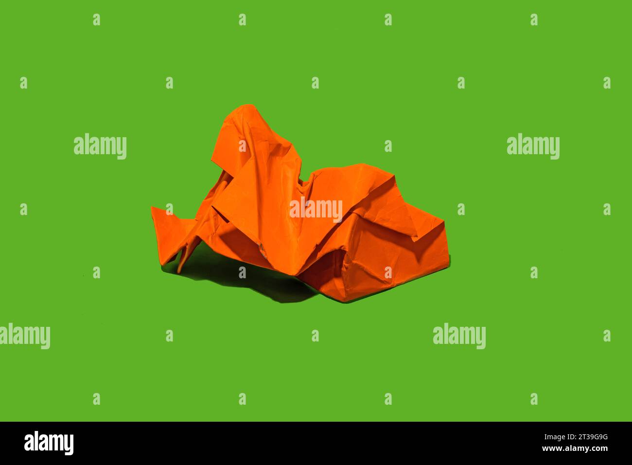 Dynamic crumpled paper motion hi-res stock photography and images - Alamy