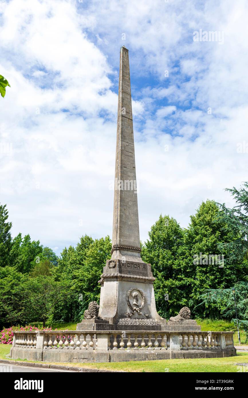 Princess Victoria Obelisk/Column in Royal Victoria Park, Bath, Somerset ...