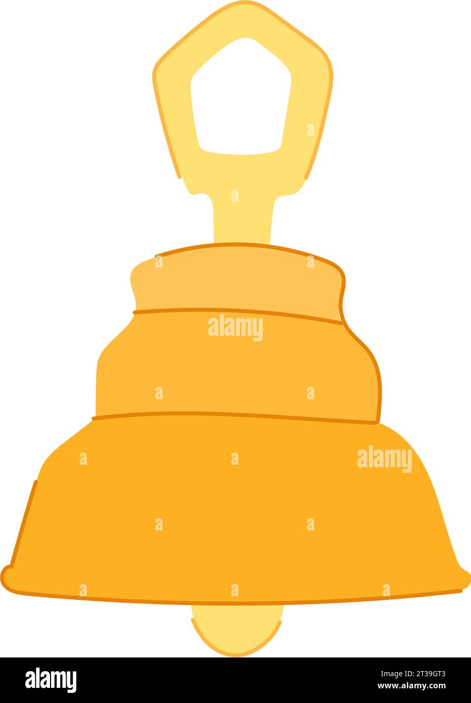 application bell cartoon vector illustration Stock Vector Image & Art ...