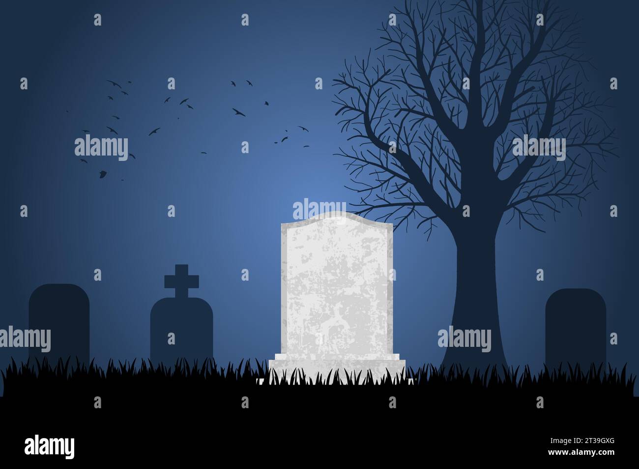 Blank tombstone template Stock Vector Images - Alamy