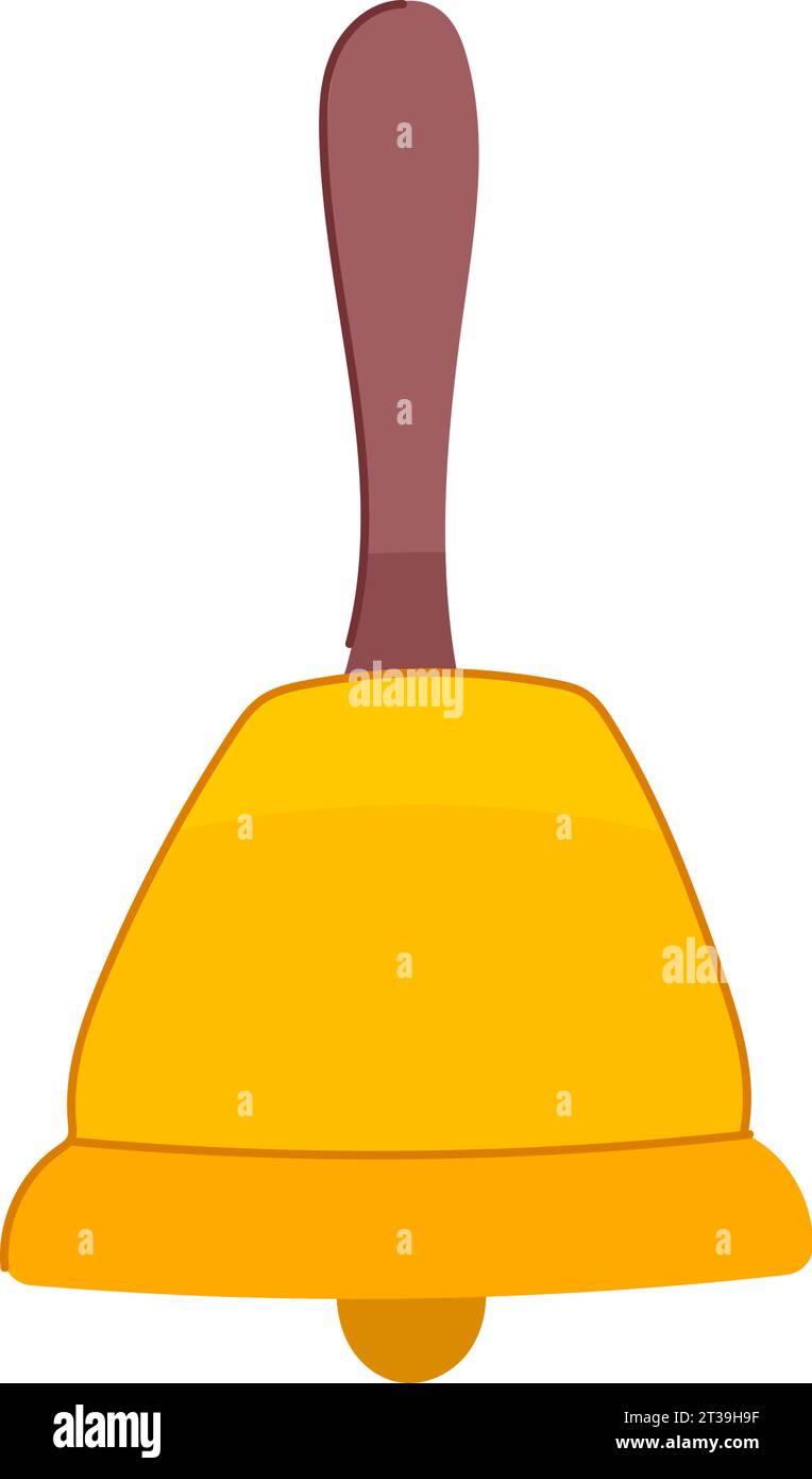 alert bell cartoon vector illustration Stock Vector Image & Art - Alamy