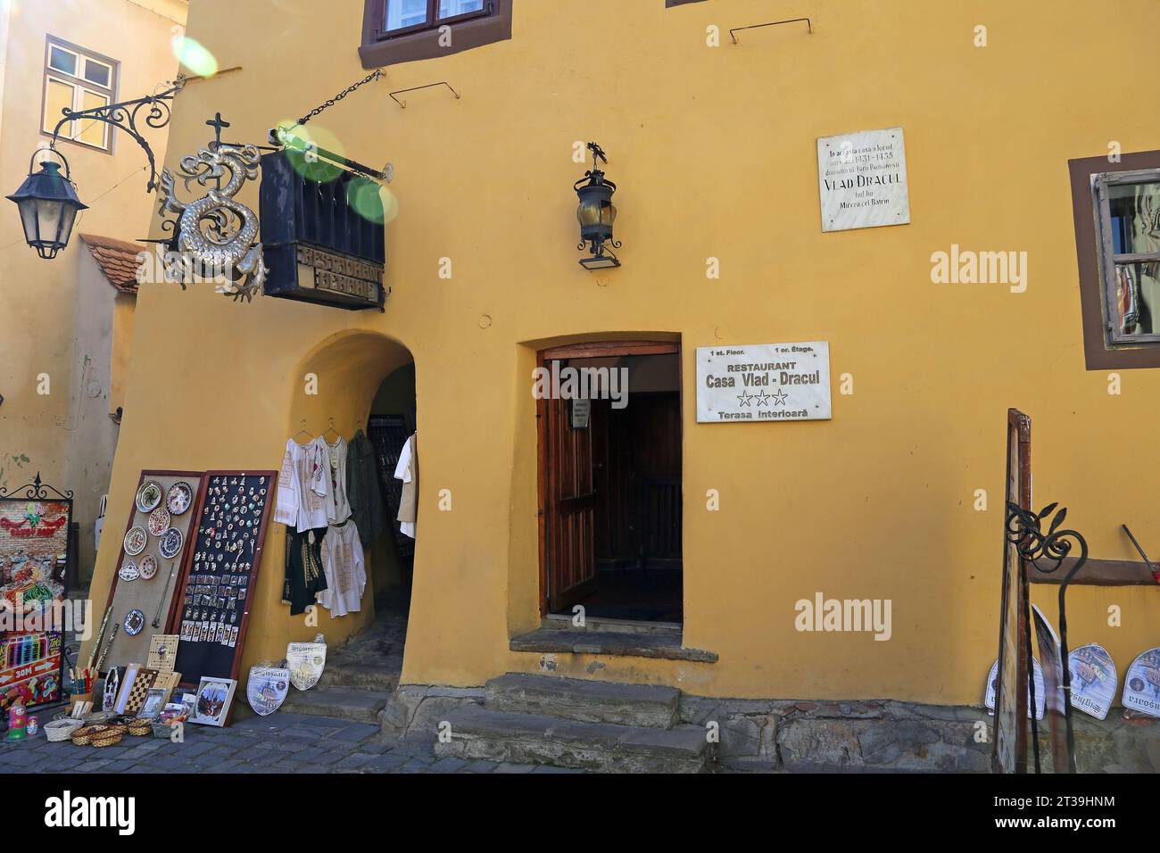 Casa Vlad Dracul, birthplace of Vlad the Impaler, Sighişoara, UNESCO ...