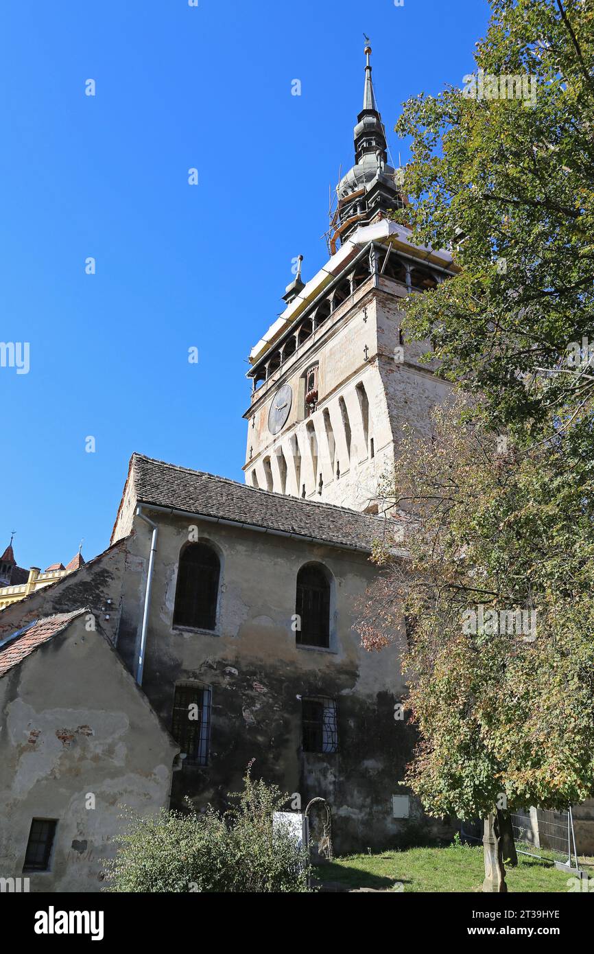 Turnul cu Ceas (Clock Tower), Piața Muzeului, Sighişoara, UNESCO World ...