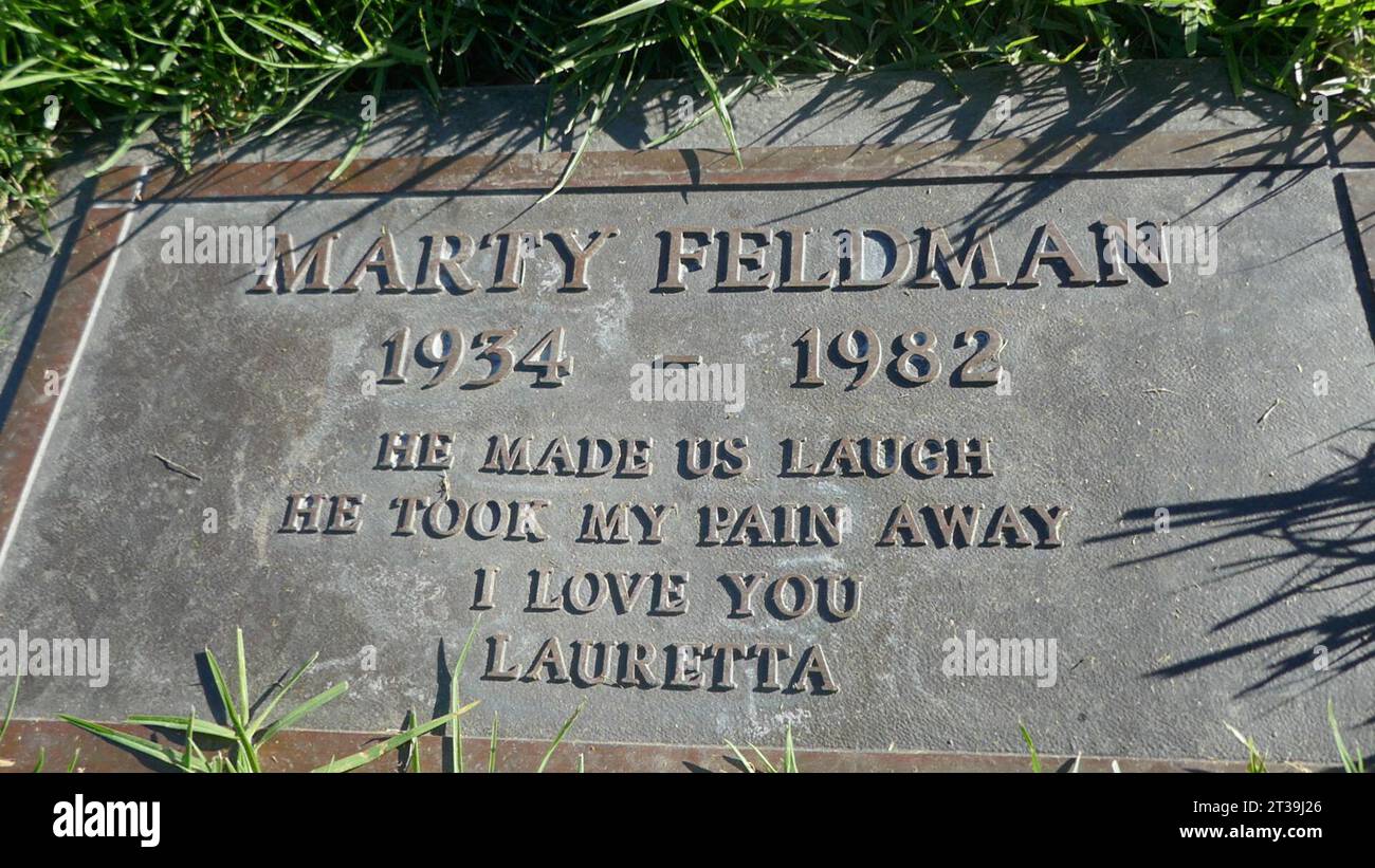 Los Angeles, California, USA 20th October 2023 Actor Marty Feldman ...